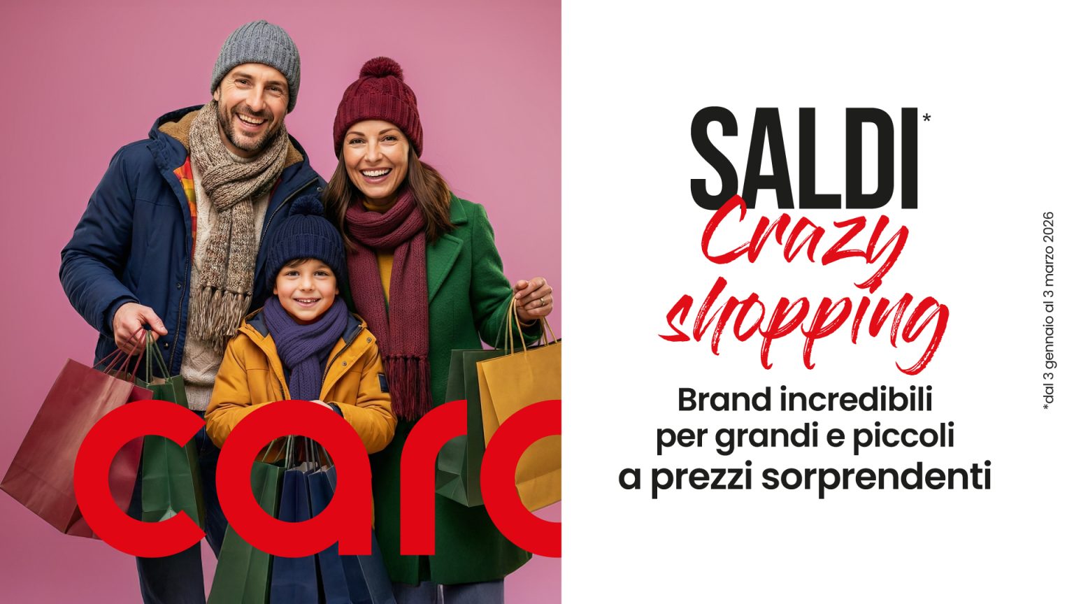 Saldi invernali a Carosello! - Centro Commerciale Carosello